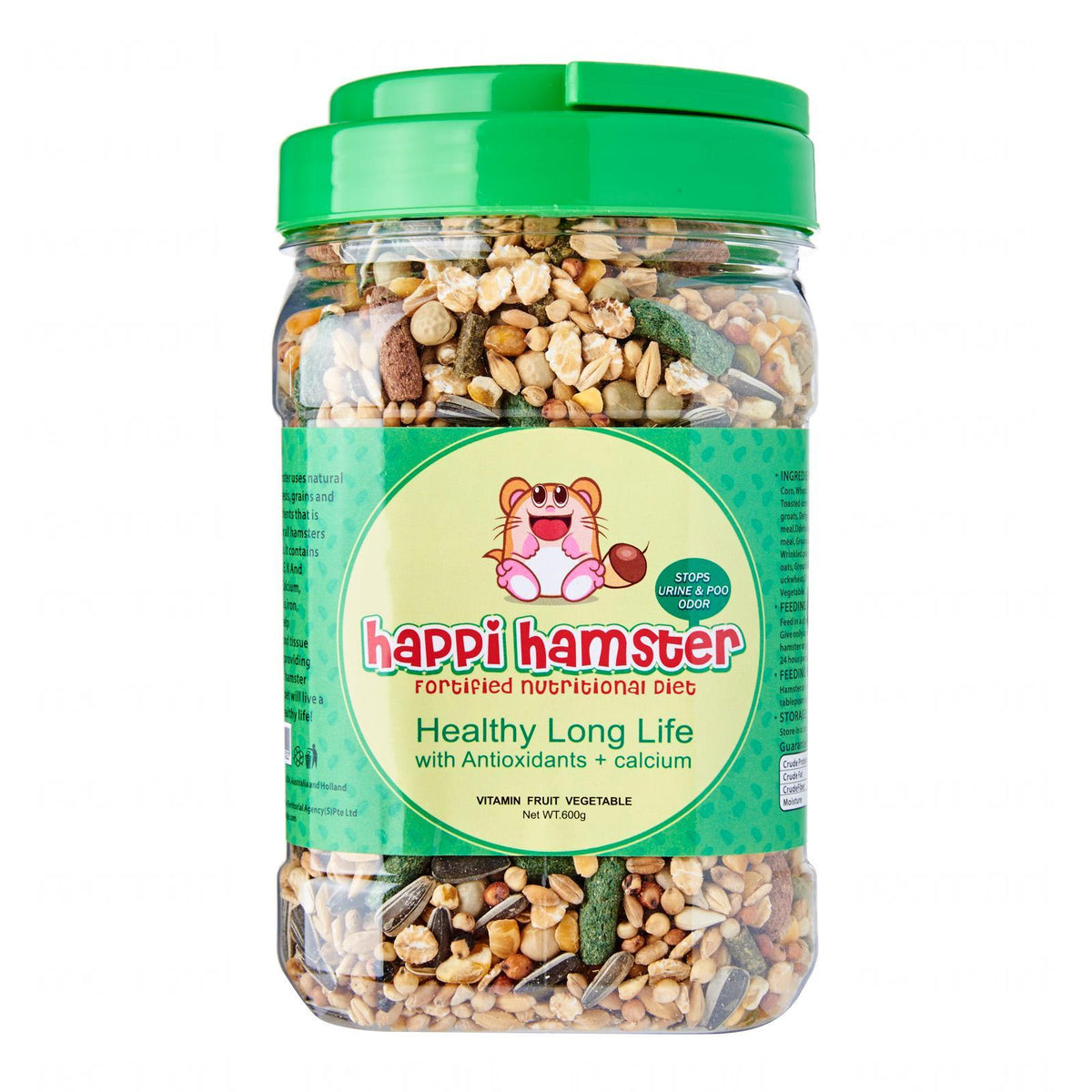 Happi Hamster Healthy Long Life (600g) – eCottage.sg