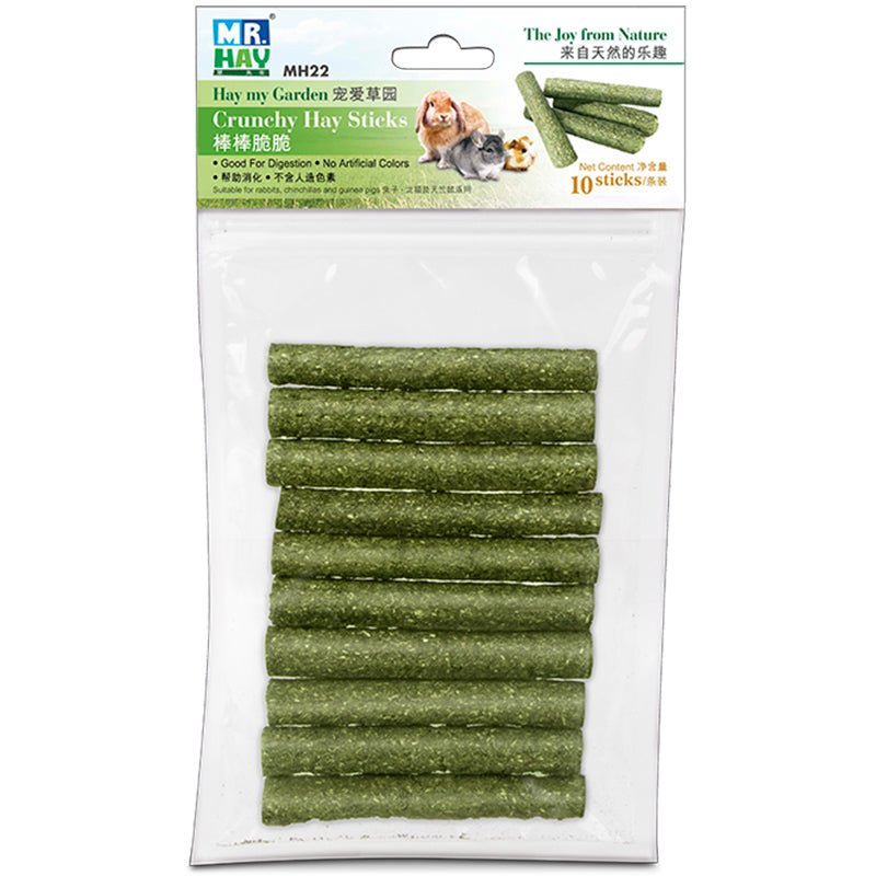Mr Hay Hay My Garden Crunchy Hay Sticks (10pcs) – eCottage.sg