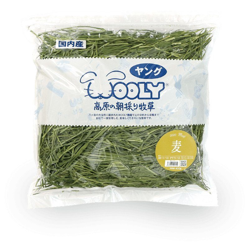 Wooly Barley Hay (450g) – eCottage.sg